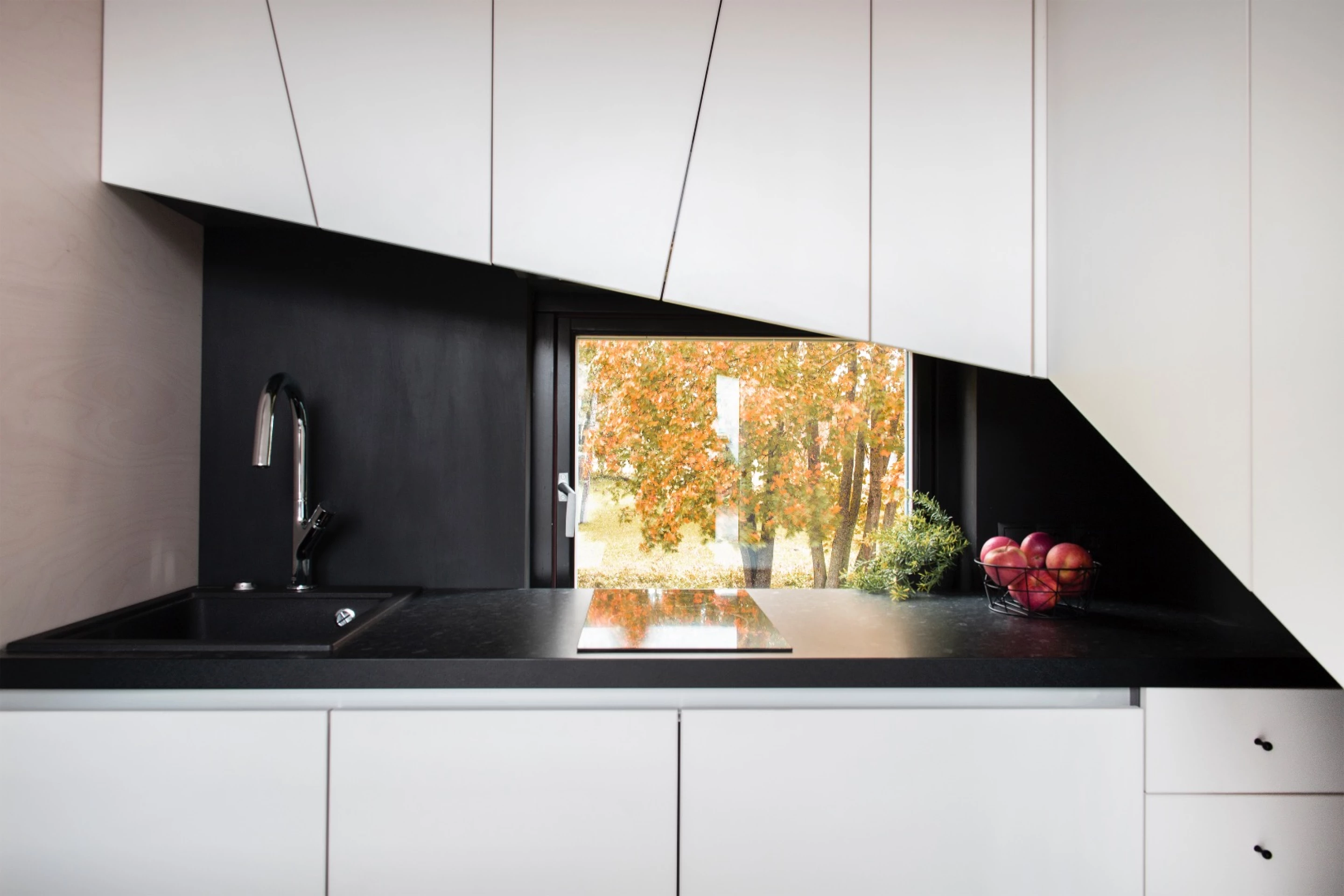 Koda tiny house sheds some weight and floats on water