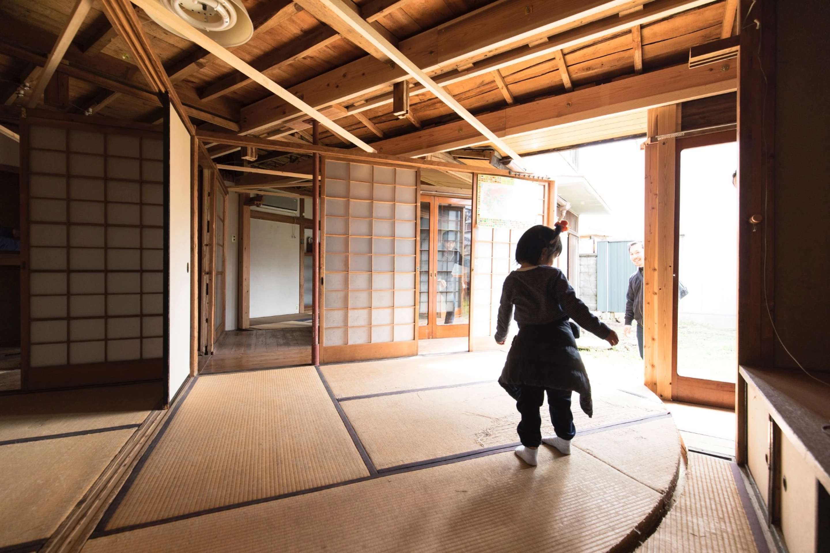 Revolving house takes its interior for a spin