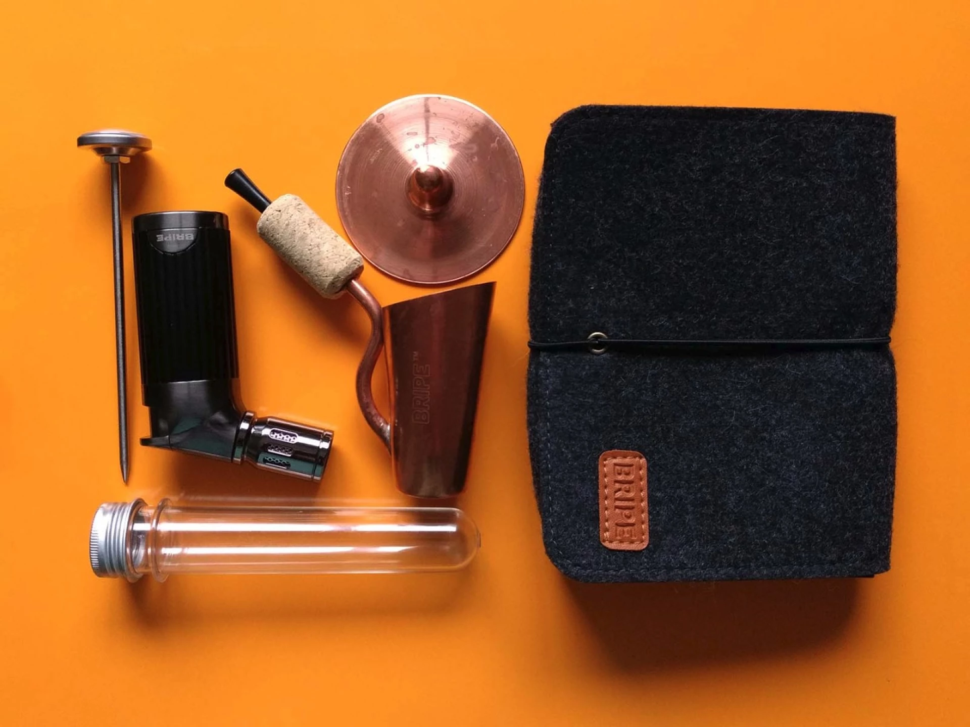 Bripe urges you to put your coffee in your pipe and ... sip it