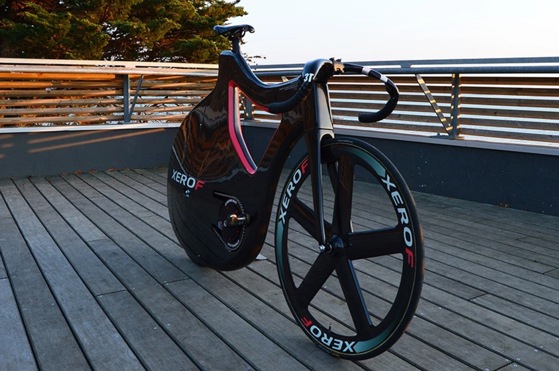One-off racing bike will turn heads at the velodrome