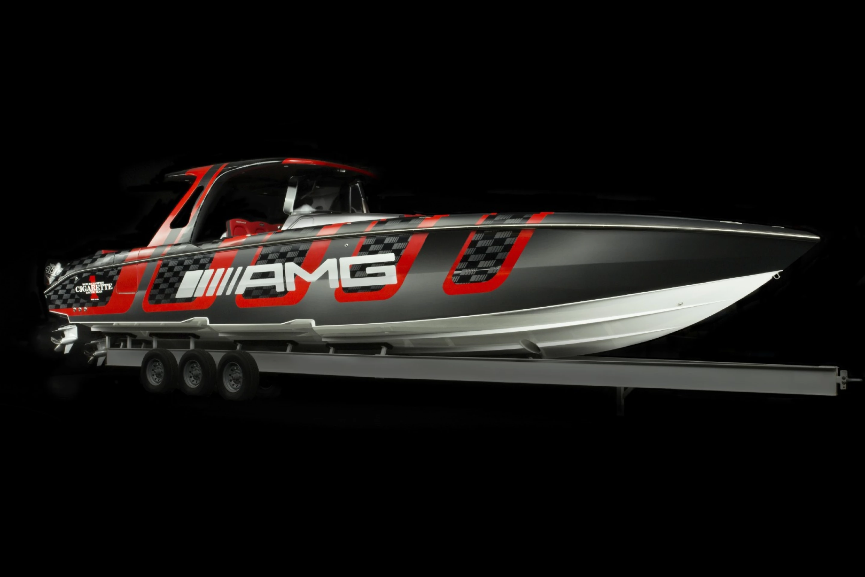 Mercedes-AMG and Cigarette Racing unveil stronger, lighter "41’ AMG ...