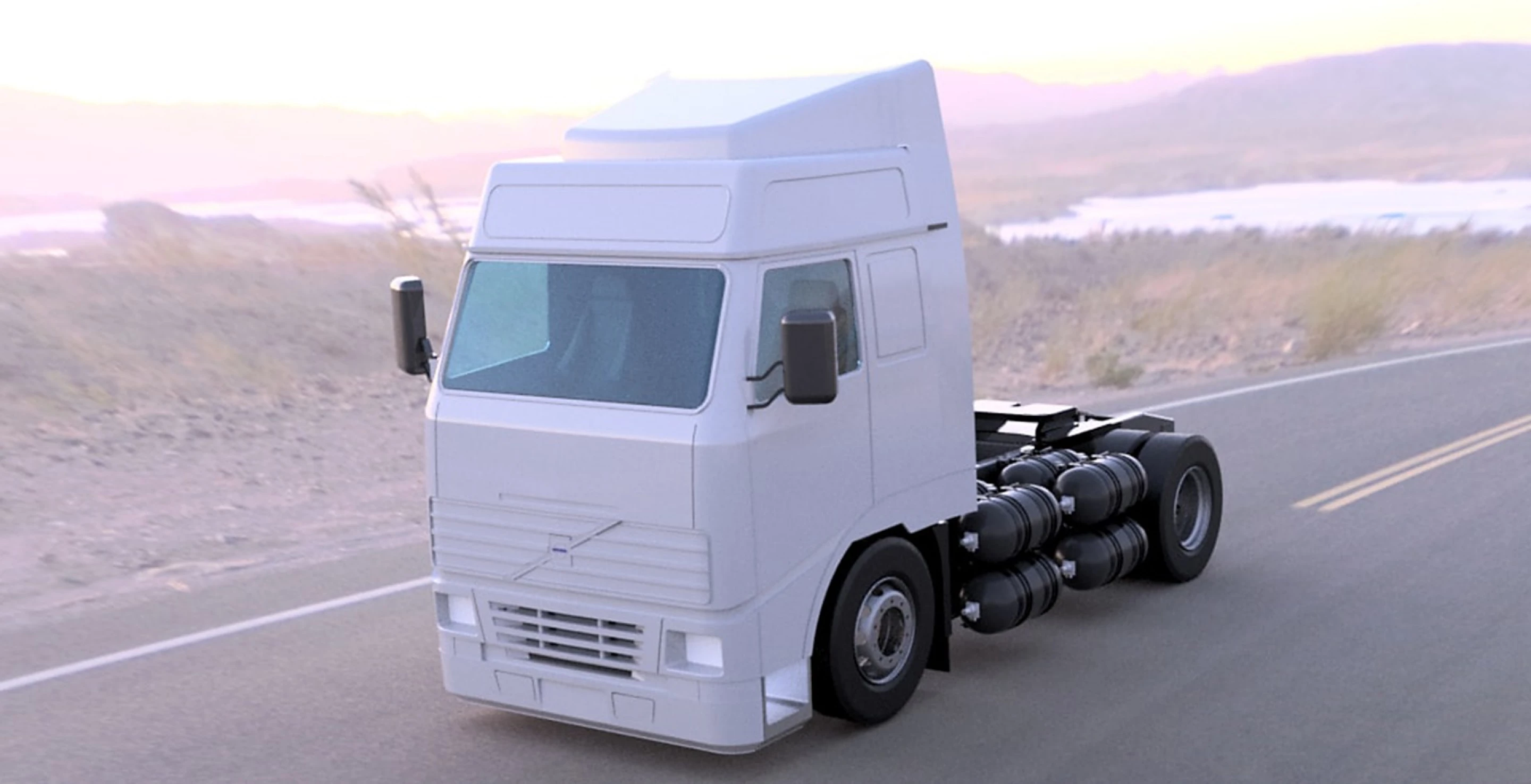 New big rig skips fuel cells in favor of hydrogen combustion engine