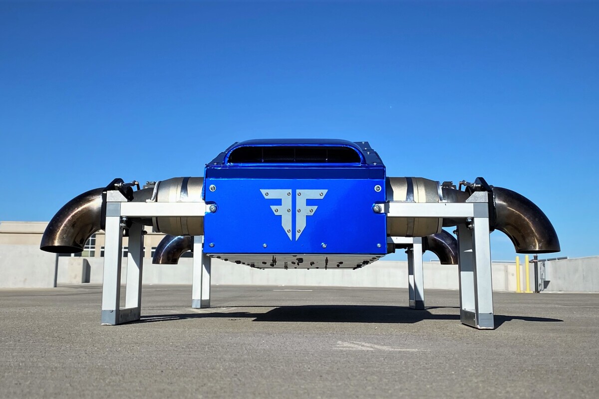 AB6 JetQuad drone gives the quadcopter concept a shot of jet fuel