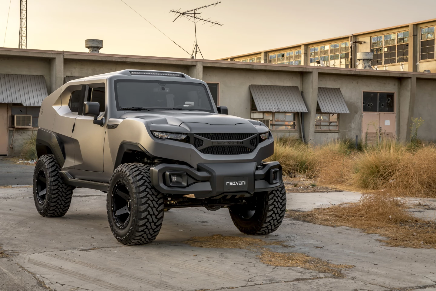 Rezvani rallies a very select set of troops with the Wrangler-based ...