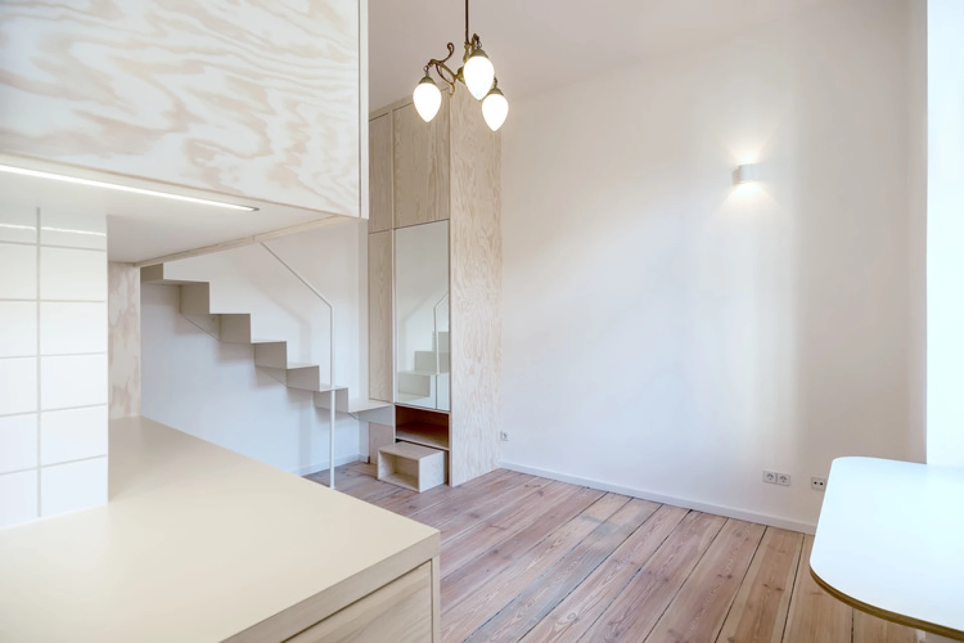 Tiny German apartment makes clever use of space