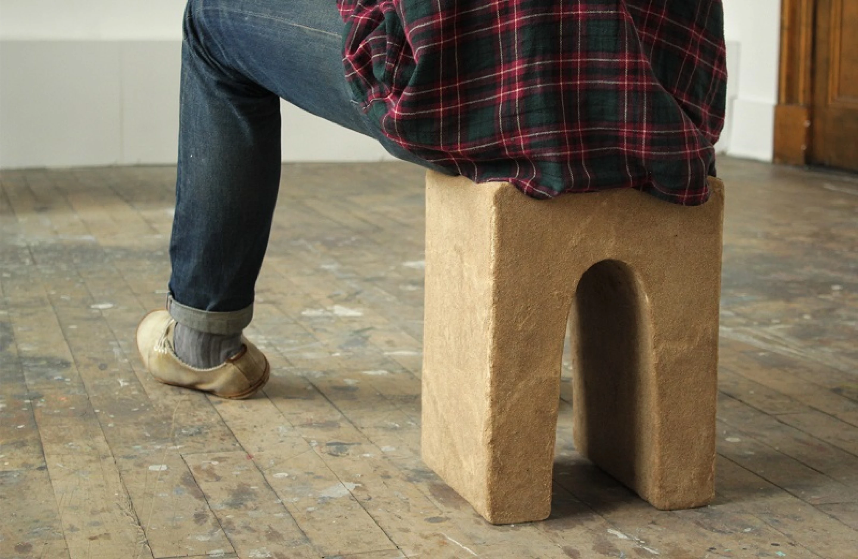 Dupe creates "biological concrete" from sand, bacteria and urine