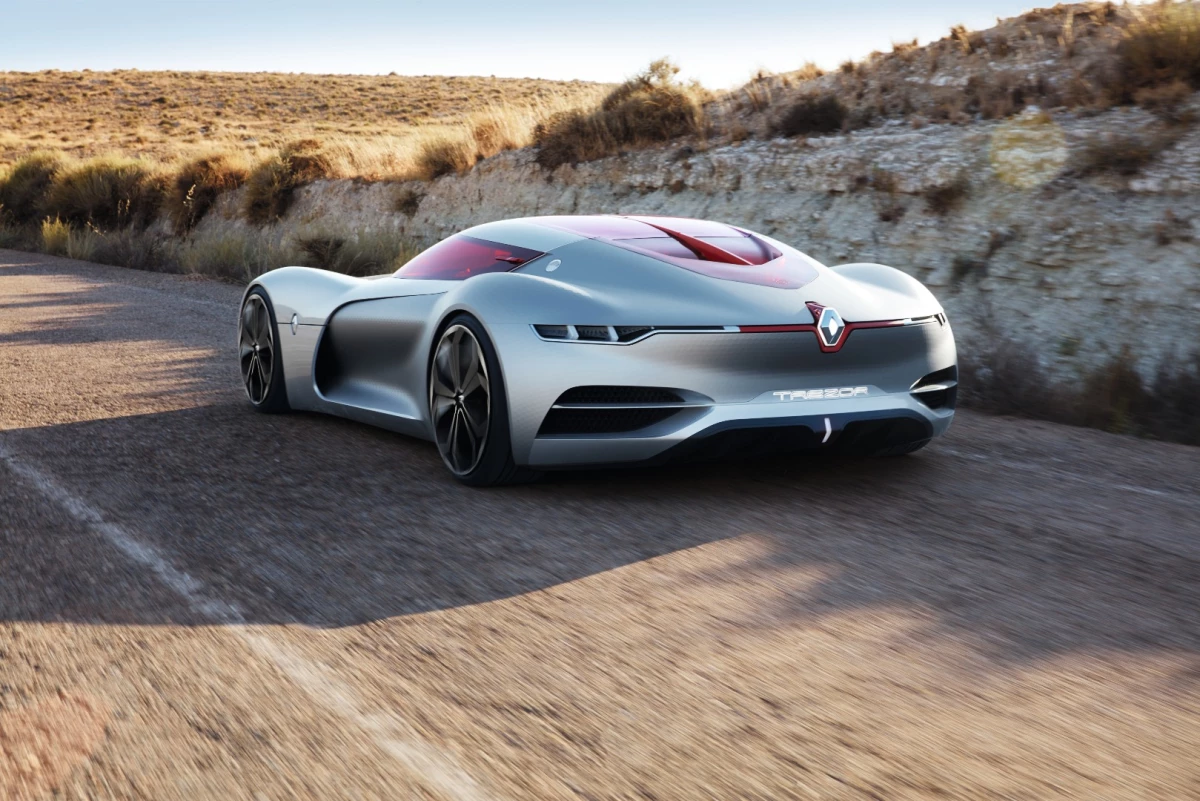 Renault uncovers the stunning Trezor concept in Paris