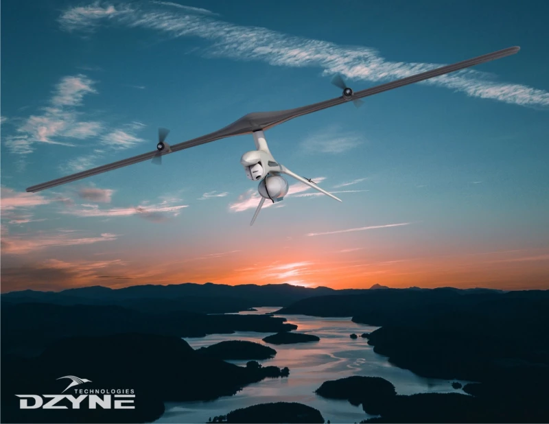 Radical VTOL drone's wings are also its rotor blades