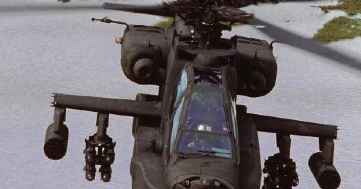 Boeing Apache demonstrates UAV Control