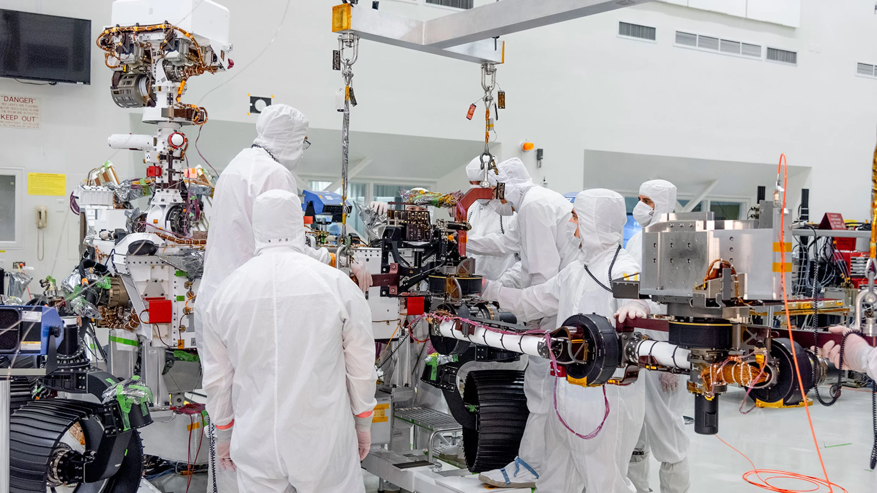 NASA's Mars 2020 rover gets robotic arm to search for life on the Red ...