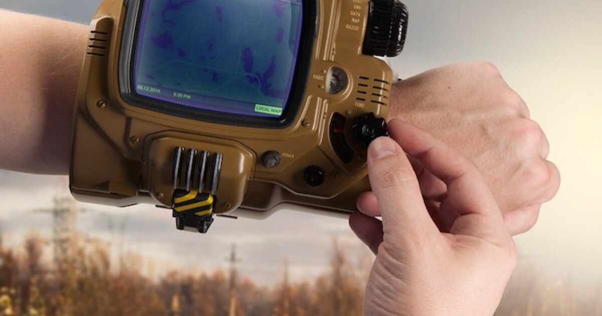 Fallout Pip-Boy smartwatch looks charmingly impractical