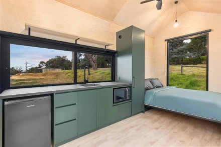 Simple tiny house strips down small living to the bare essentials
