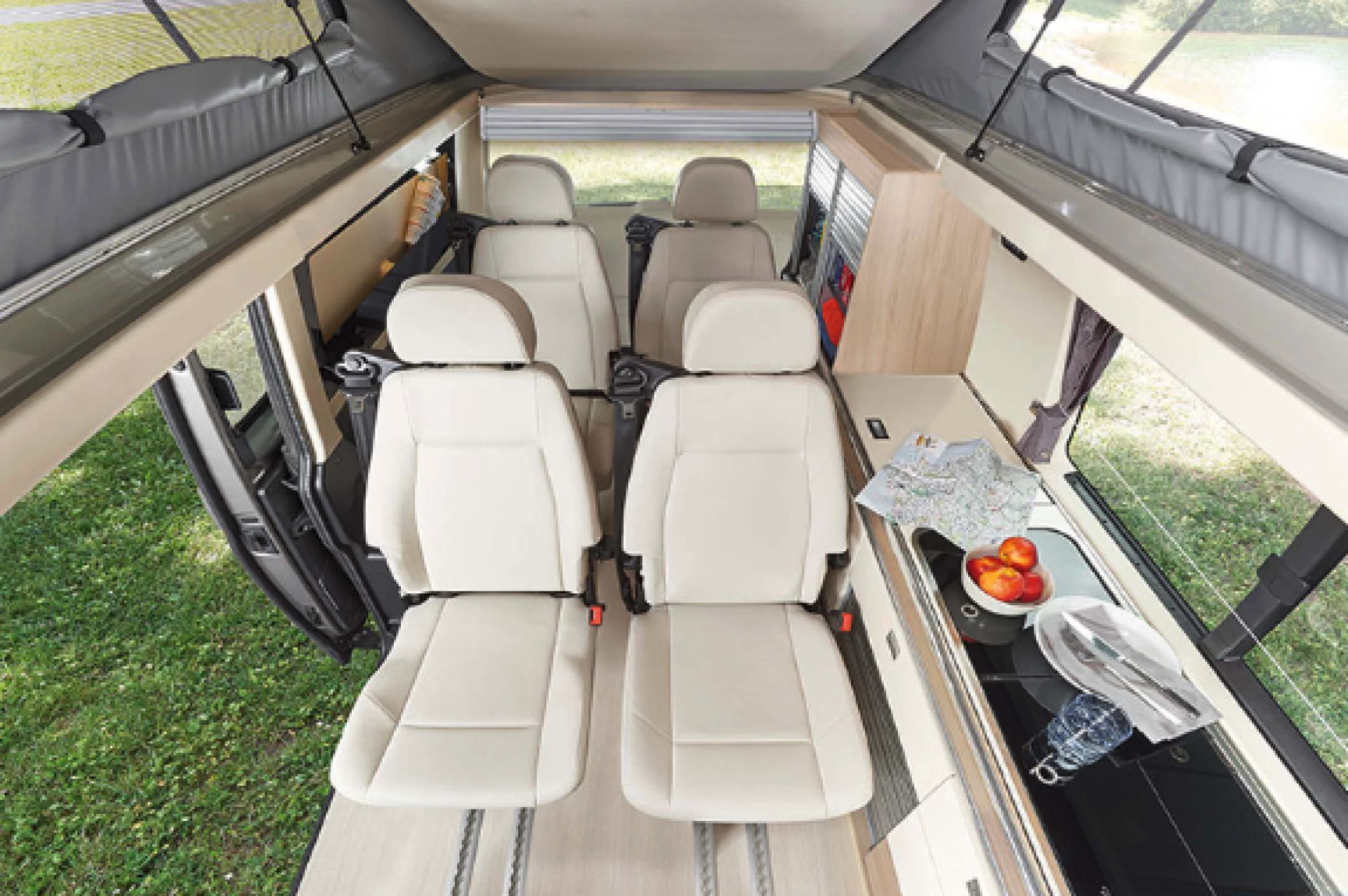 Dreamer's modular "recreational MPV" is a four-berth camper van and six ...