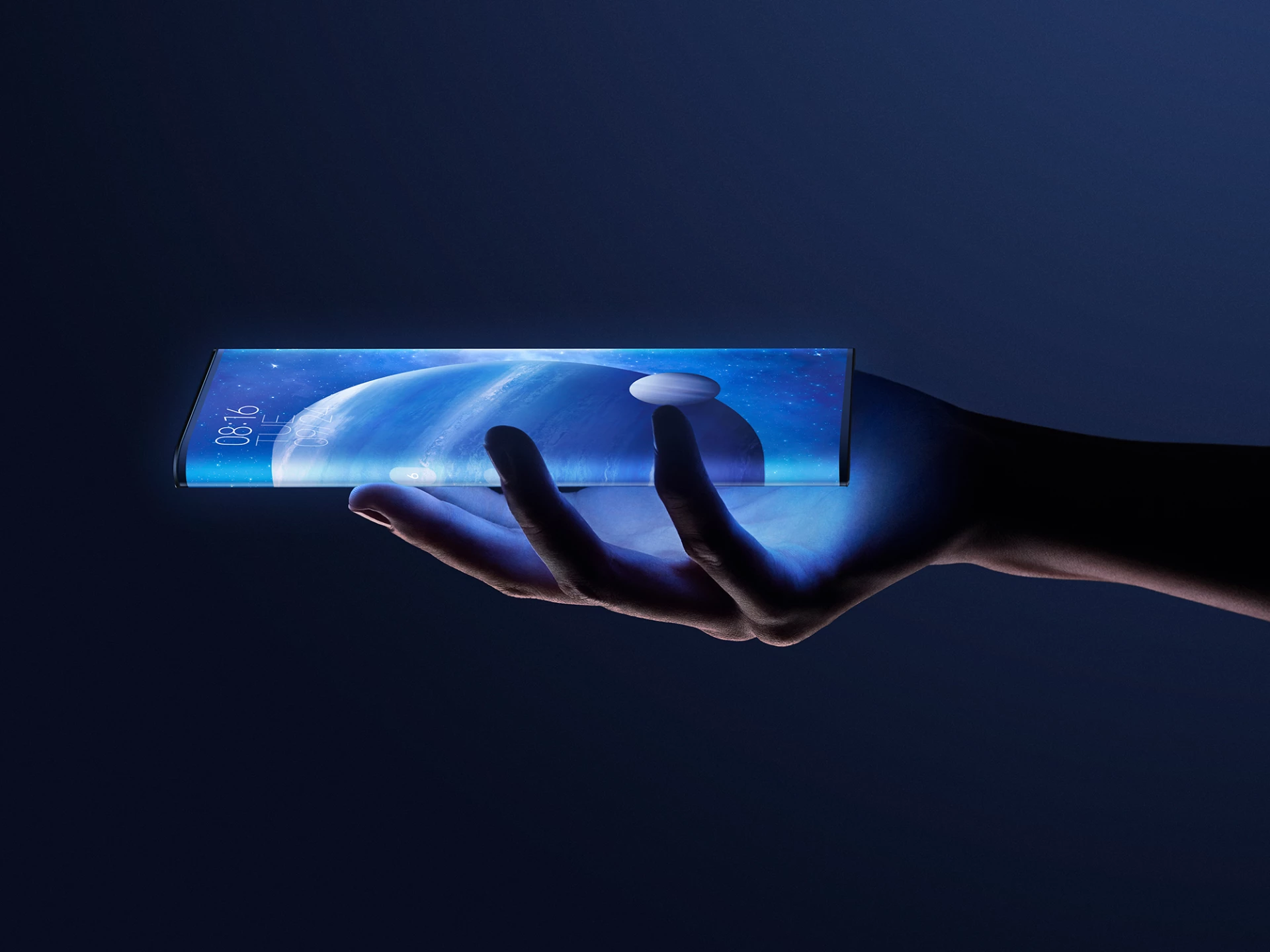 Xiaomi concept phone has wraparound screen, 108-MP camera