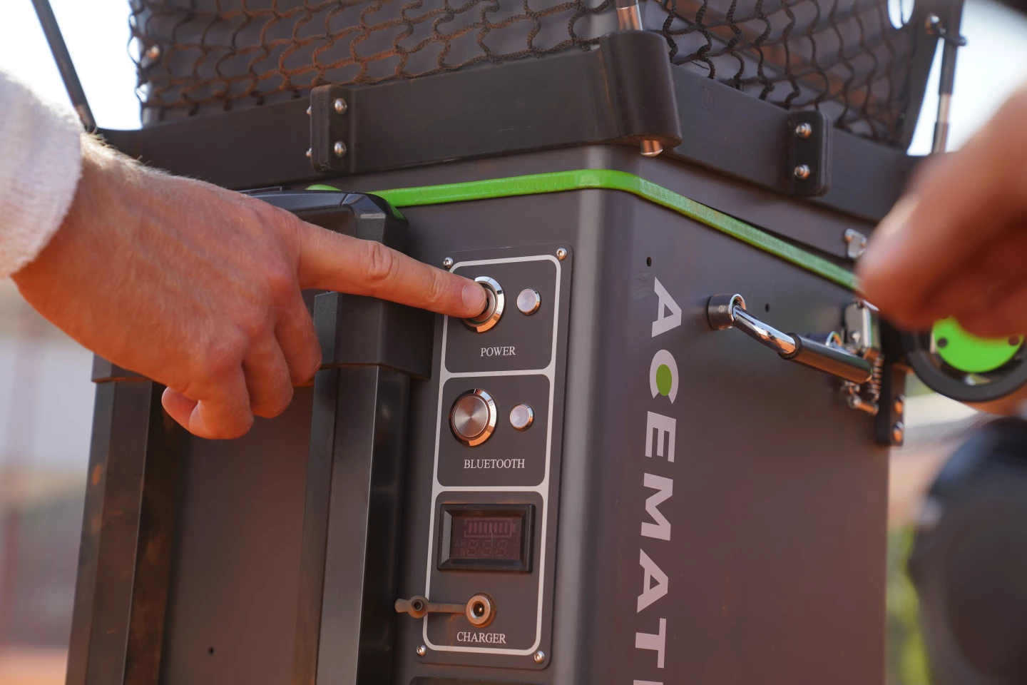 Acemate tennis-training robot enhances skills with AI rally mode