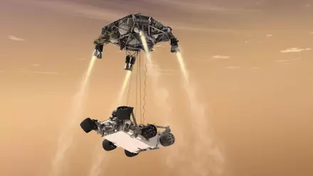 NASA tests Mars 2020 rover descent stage separation
