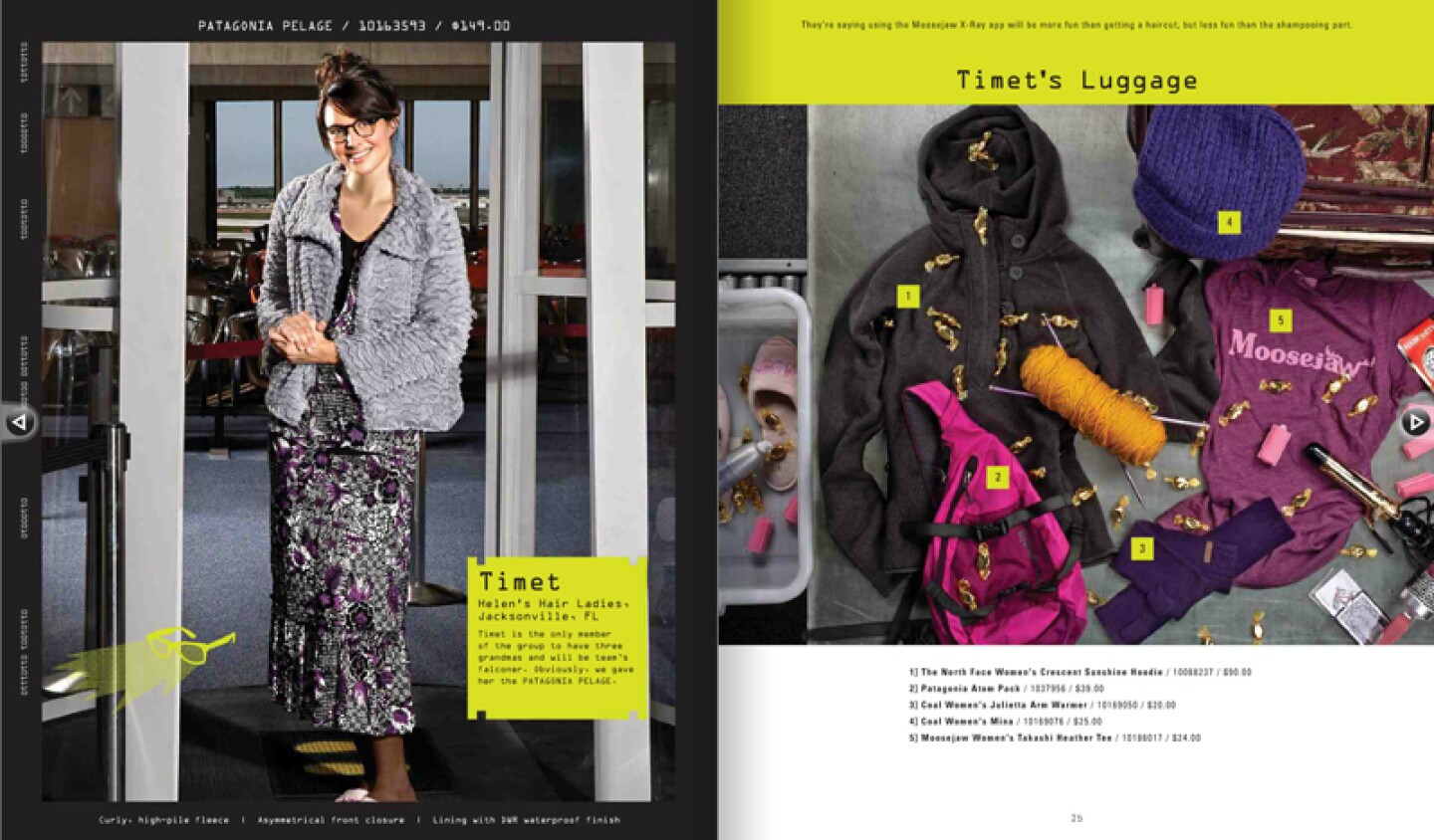 Augmented Reality App Lets You See Through Catalog Models Clothing