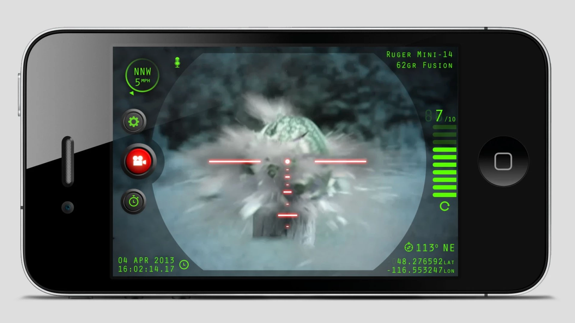 Inteliscope turns your iPhone into a tactical gun sight