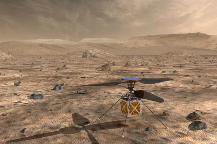 "Marscopter" to provide bird's-eye view of the Red Planet