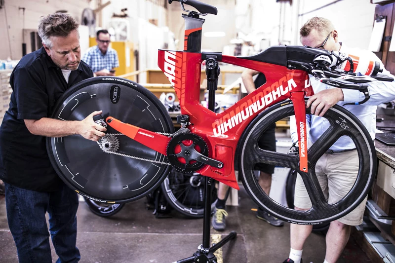 "World's fastest triathlon bike" comes from an unexpected source