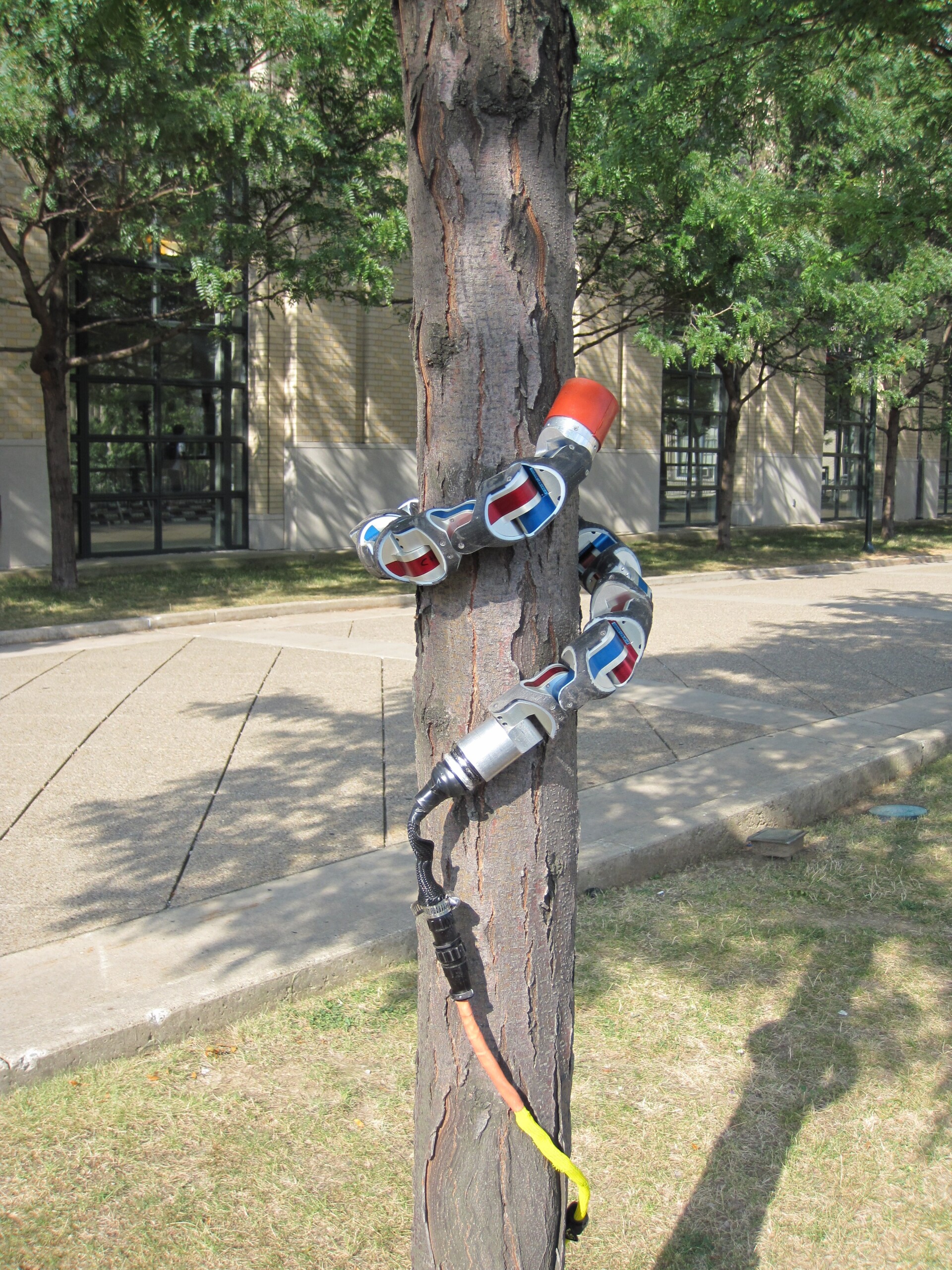 CMU's snake robot explores defunct nuclear power plant