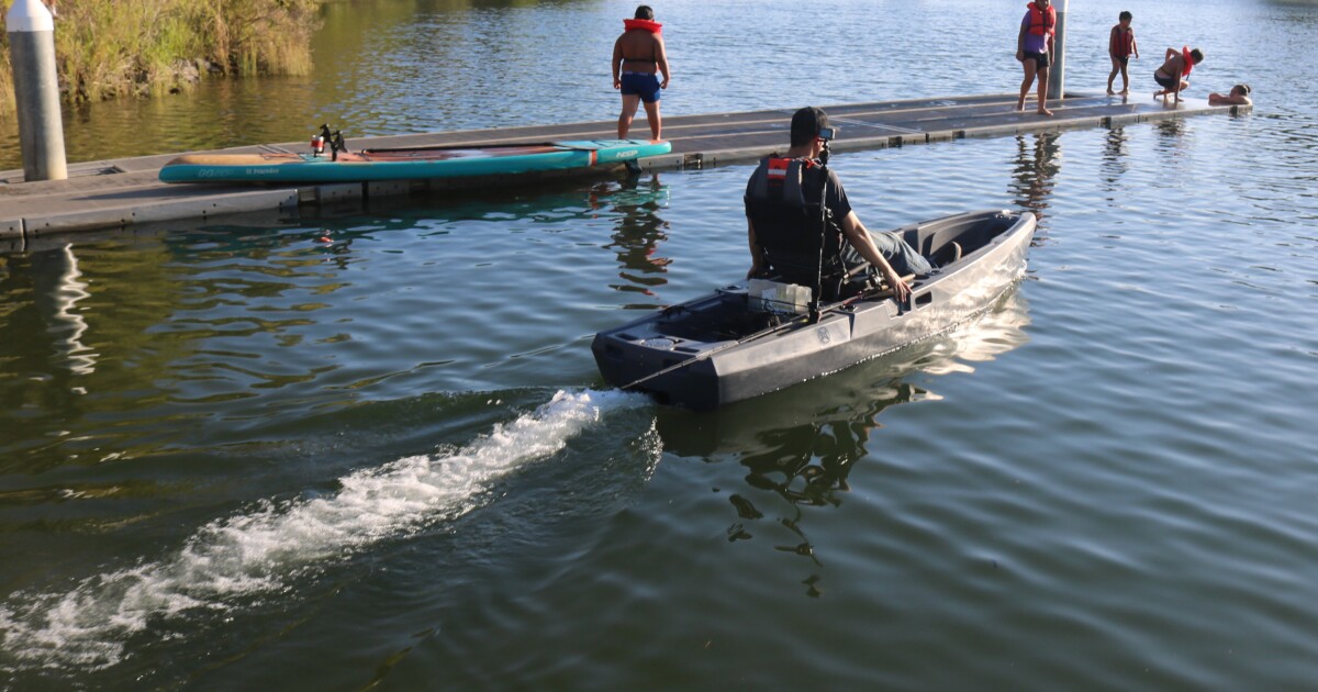 New electric jet drive revolutionizes fishing kayaks