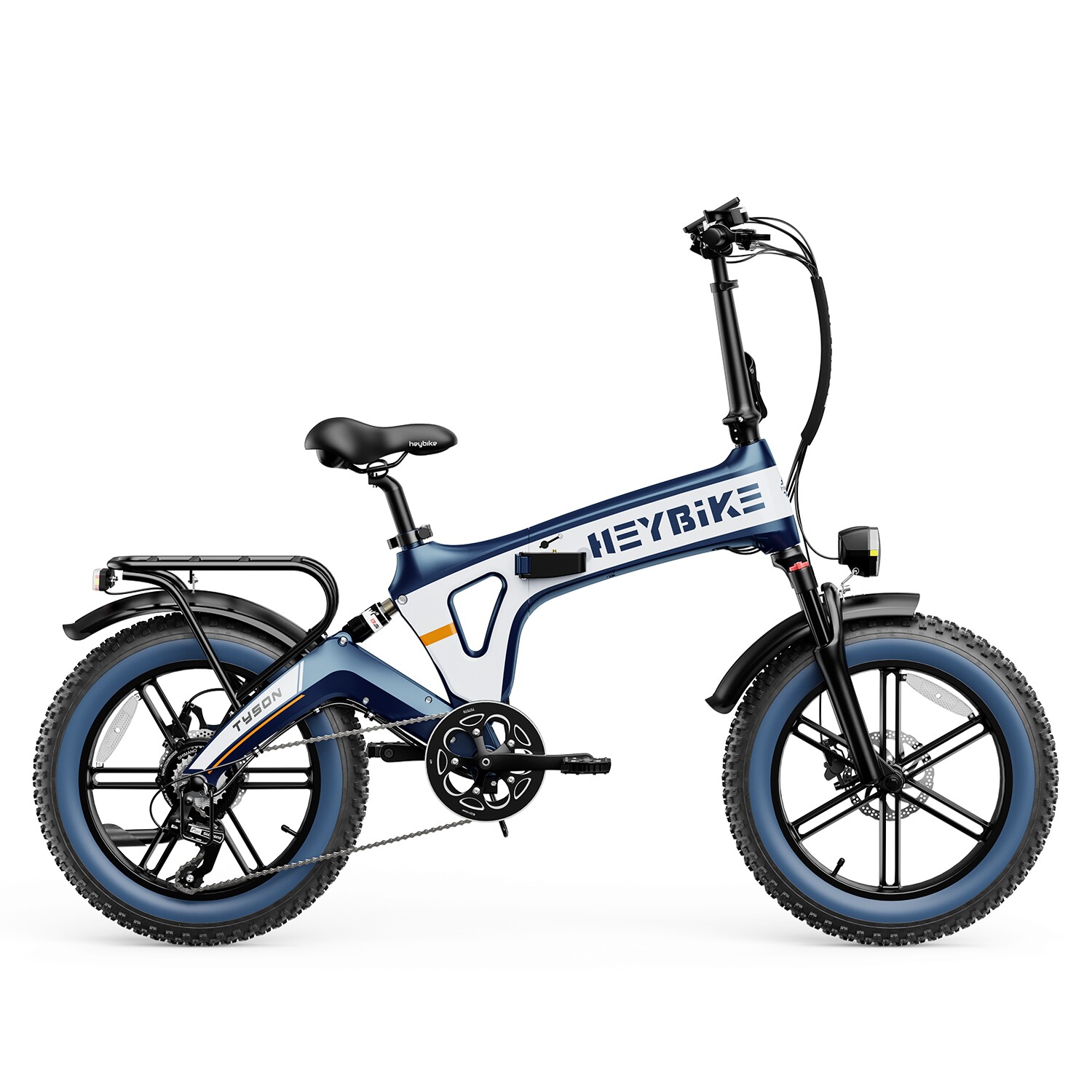 Heybike reveals folding fat-tire ebike with unibody magnesium-alloy frame
