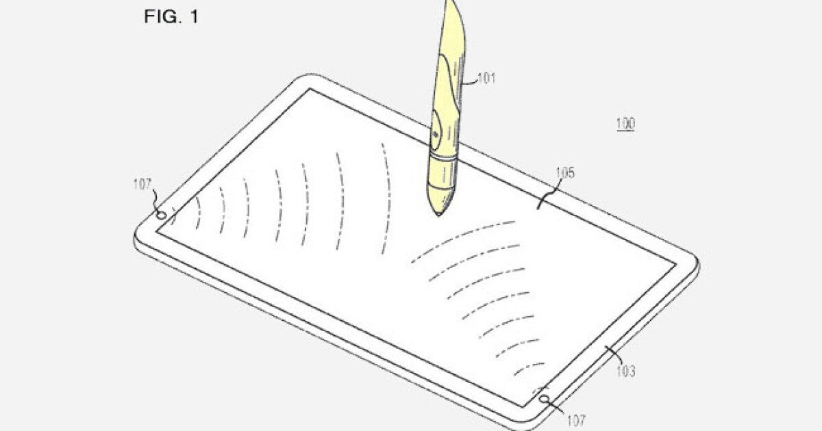 Apple patent hints at future stylus support for iPhone and iPad