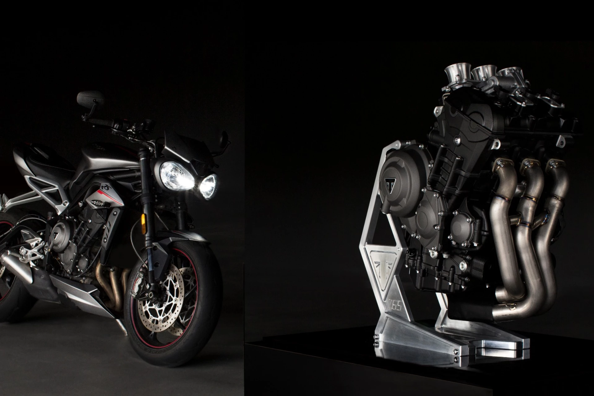 The new Moto2 engine is a Triumph 765cc triple