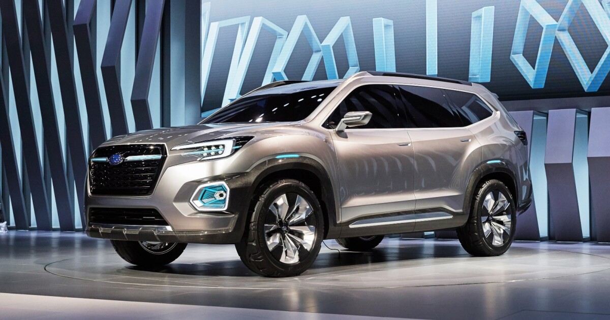 Subaru 7-seat concept previews bigger, bolder future