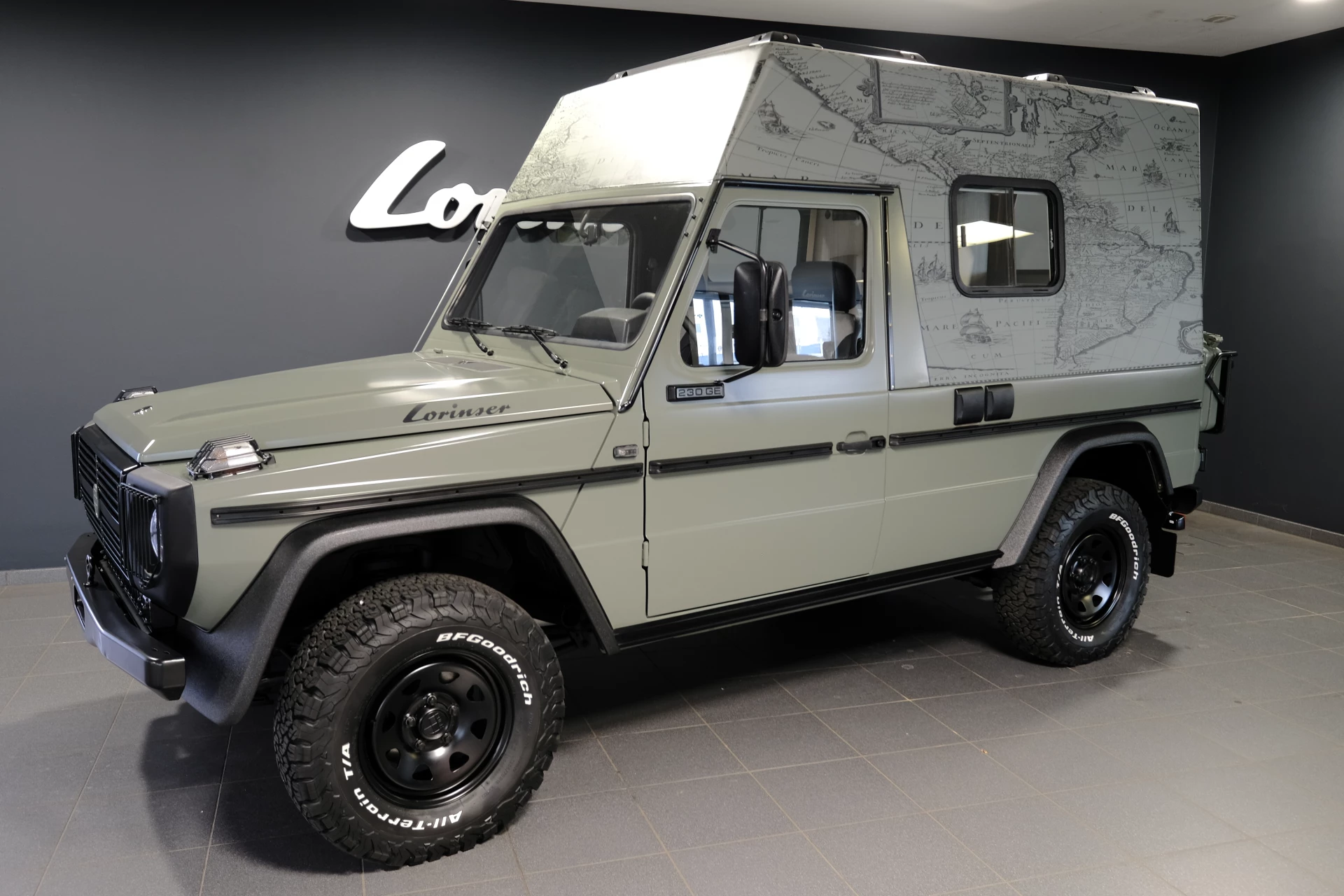 Puch G-Class mini-RV trots the globe as a literal Swiss Army camper