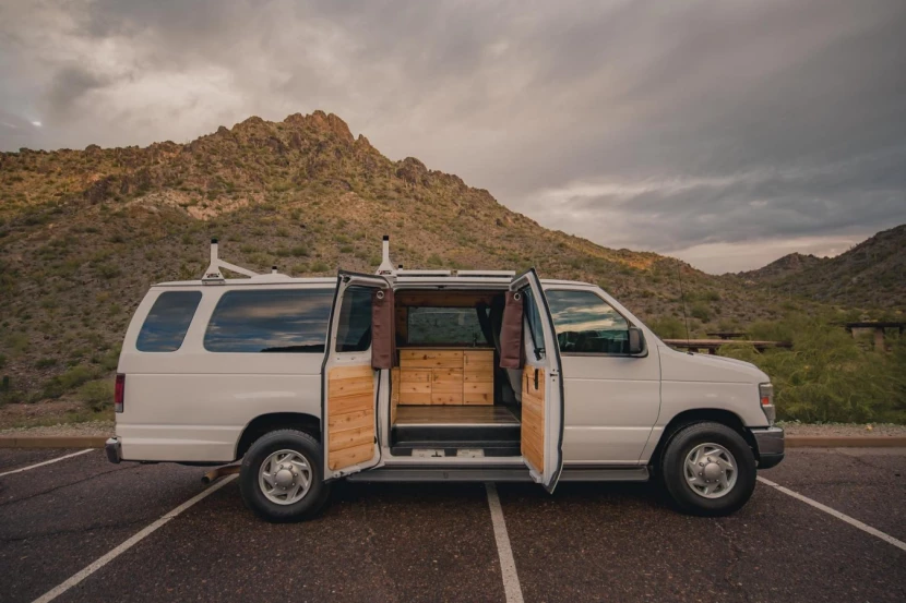 $35,000 Boho woody camper vans get you on the road for less coin and hassle
