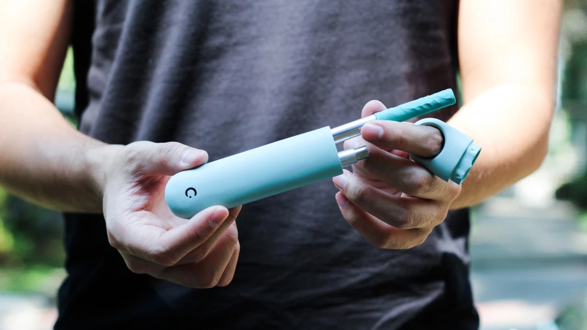 New straw is reusable, "chewable" and spin-dryable