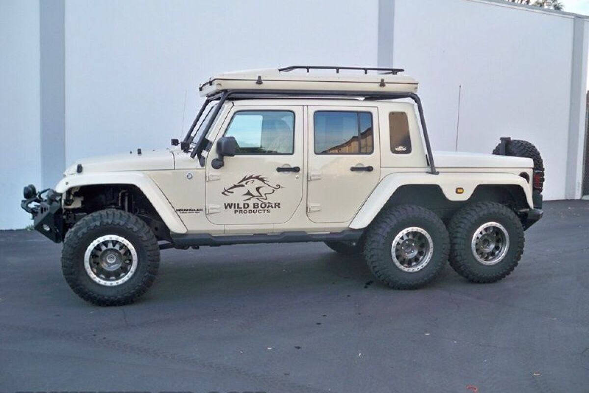 For Sale One Slightly Used 6x6 Jeep