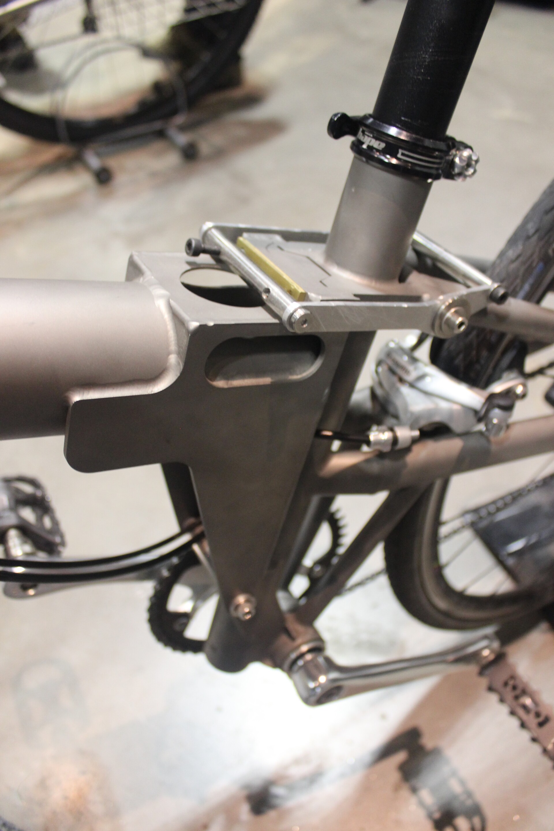 Alpaca Bike is all about folding flat