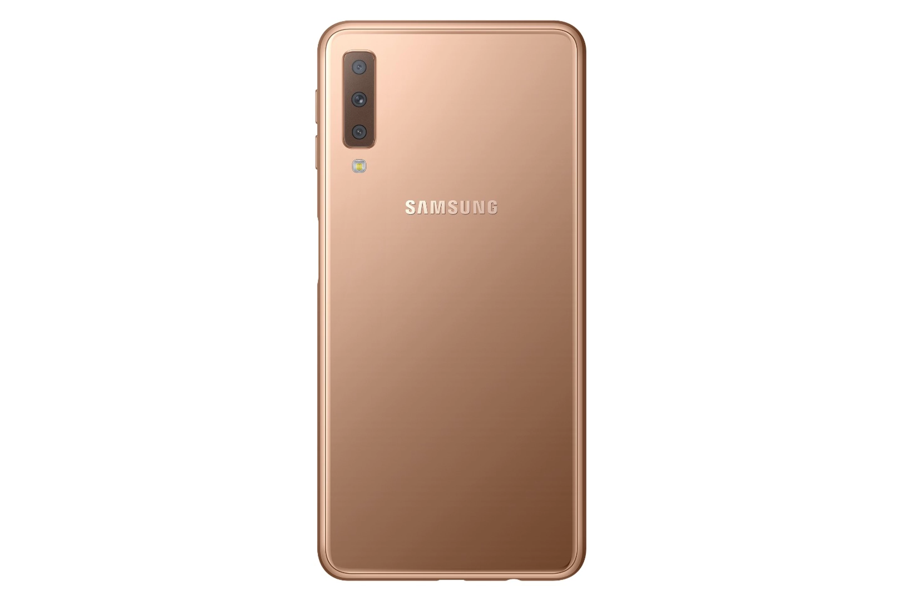 Samsung announces funky midrange Galaxy A7 with triple rear camera setup