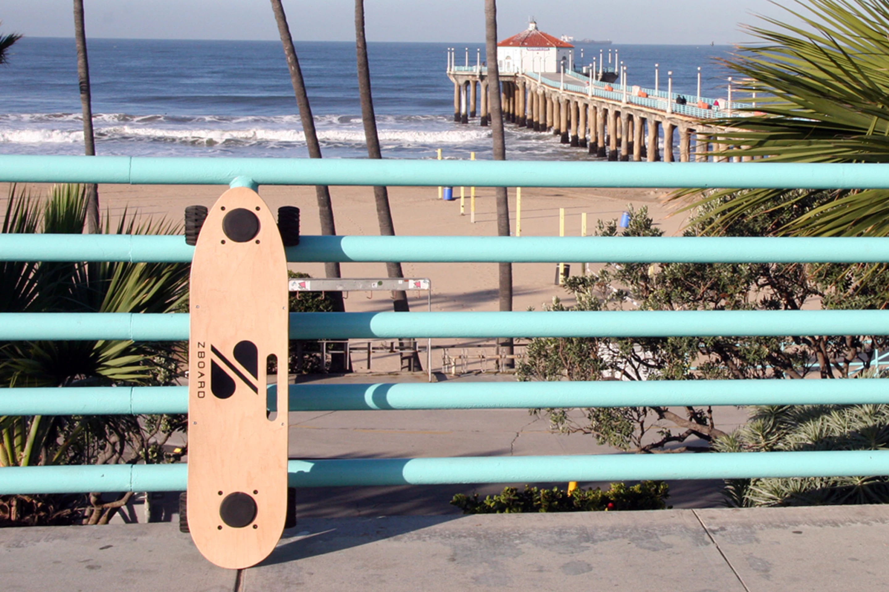The ZBoard hands-free motorized skateboard