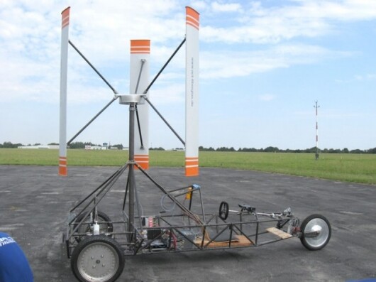 The remarkable first race for wind-powered vehicles