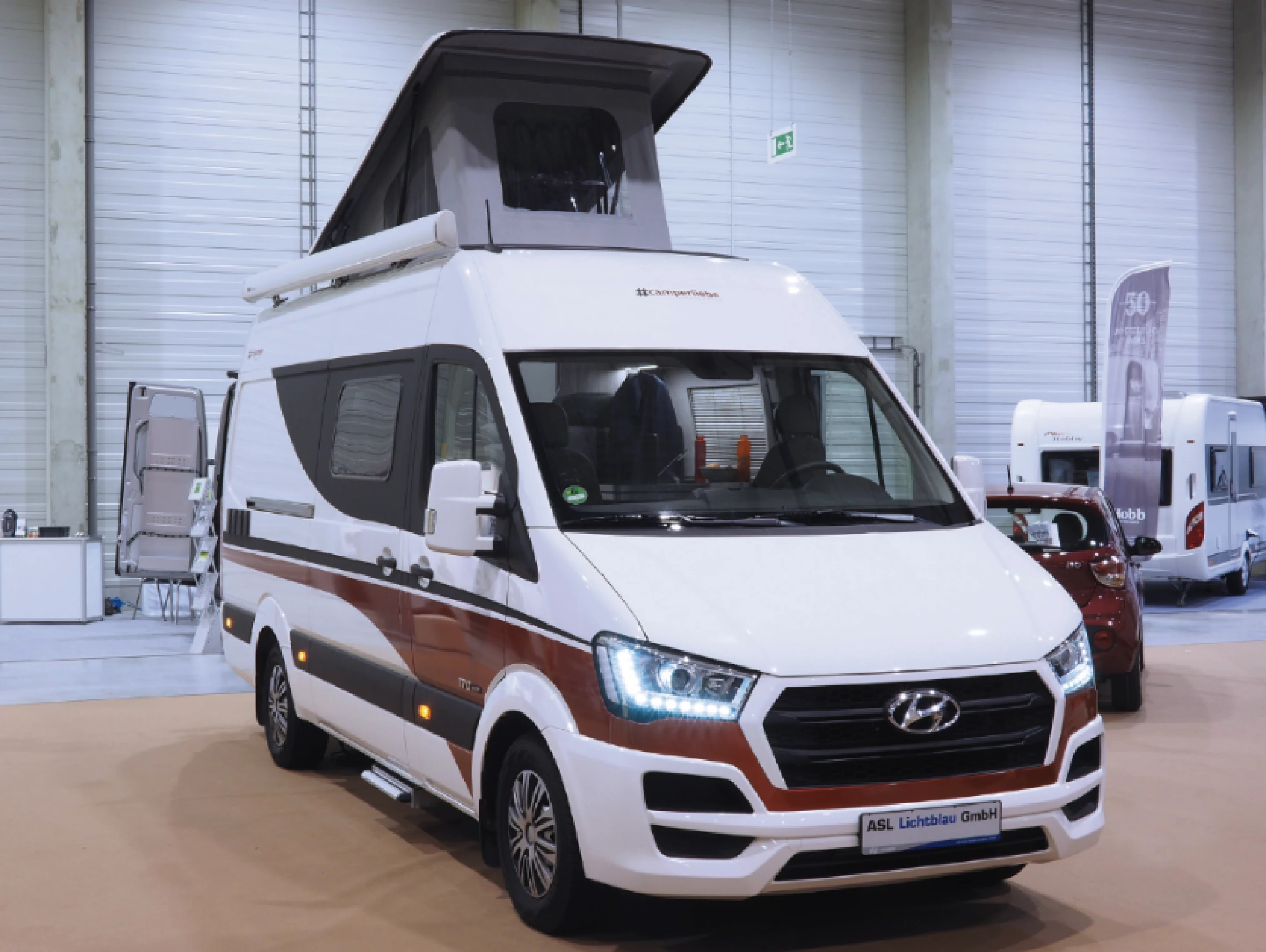 Camperliebe turns the Hyundai H350 into a sleek, smart camper van