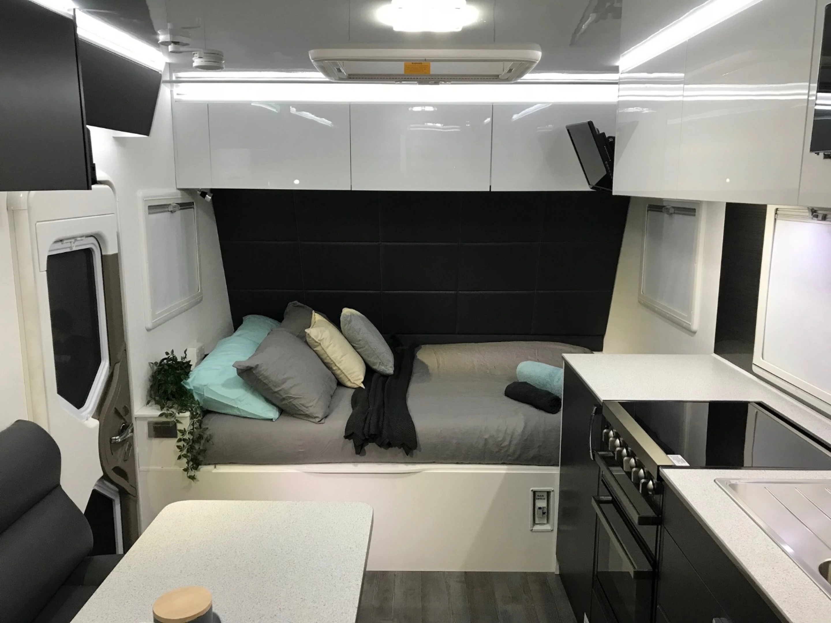 Solar-powered off-road caravan comfortably shelters a large family on ...