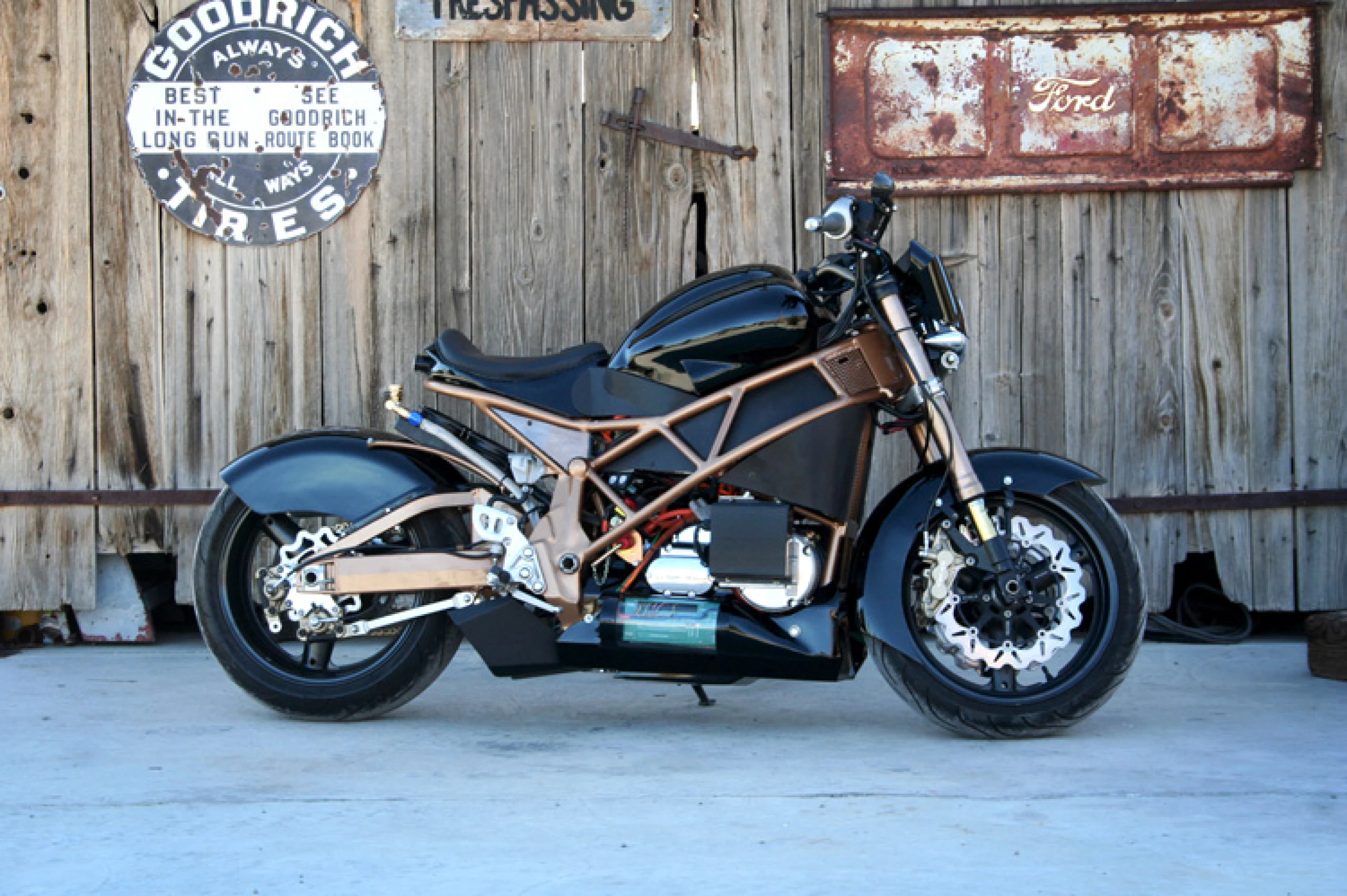 New version of the Brutus electric motorcycle unveiled