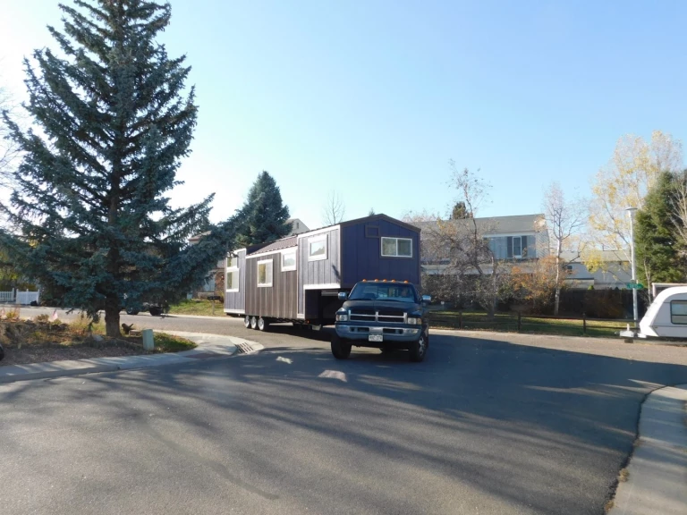 Purple Monster stretches the definition of a "tiny house"