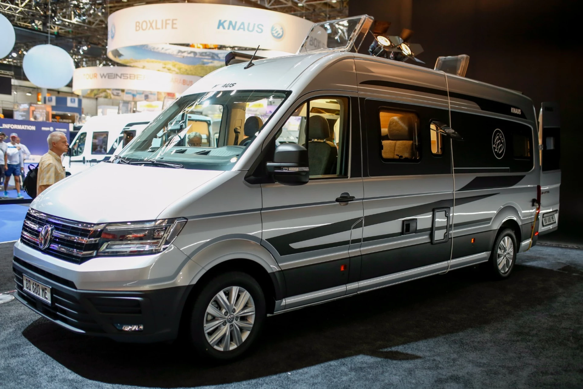 Knaus turns the VW Crafter van into a new type of CUV, a caravanning ...