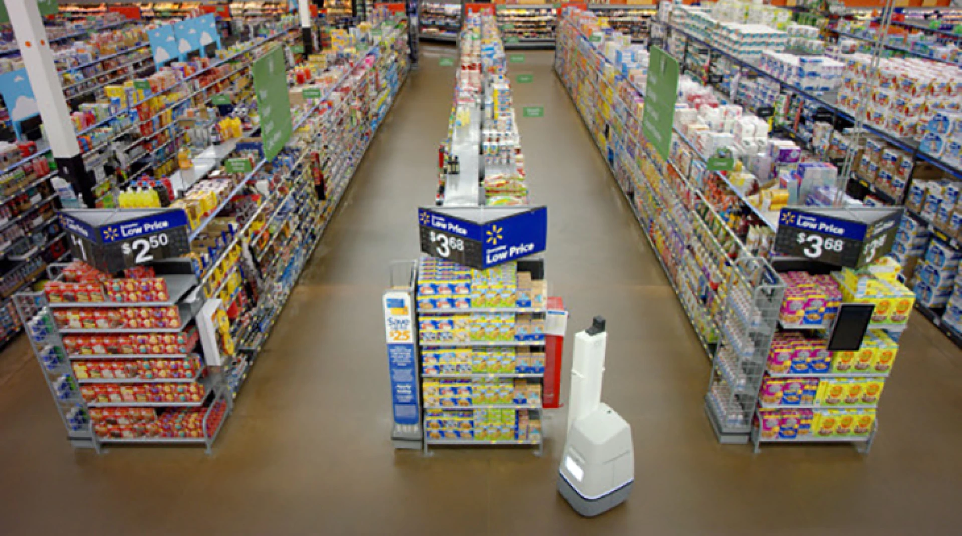 Walmart's shelf-scanning robots to patrol the aisles of 50 stores