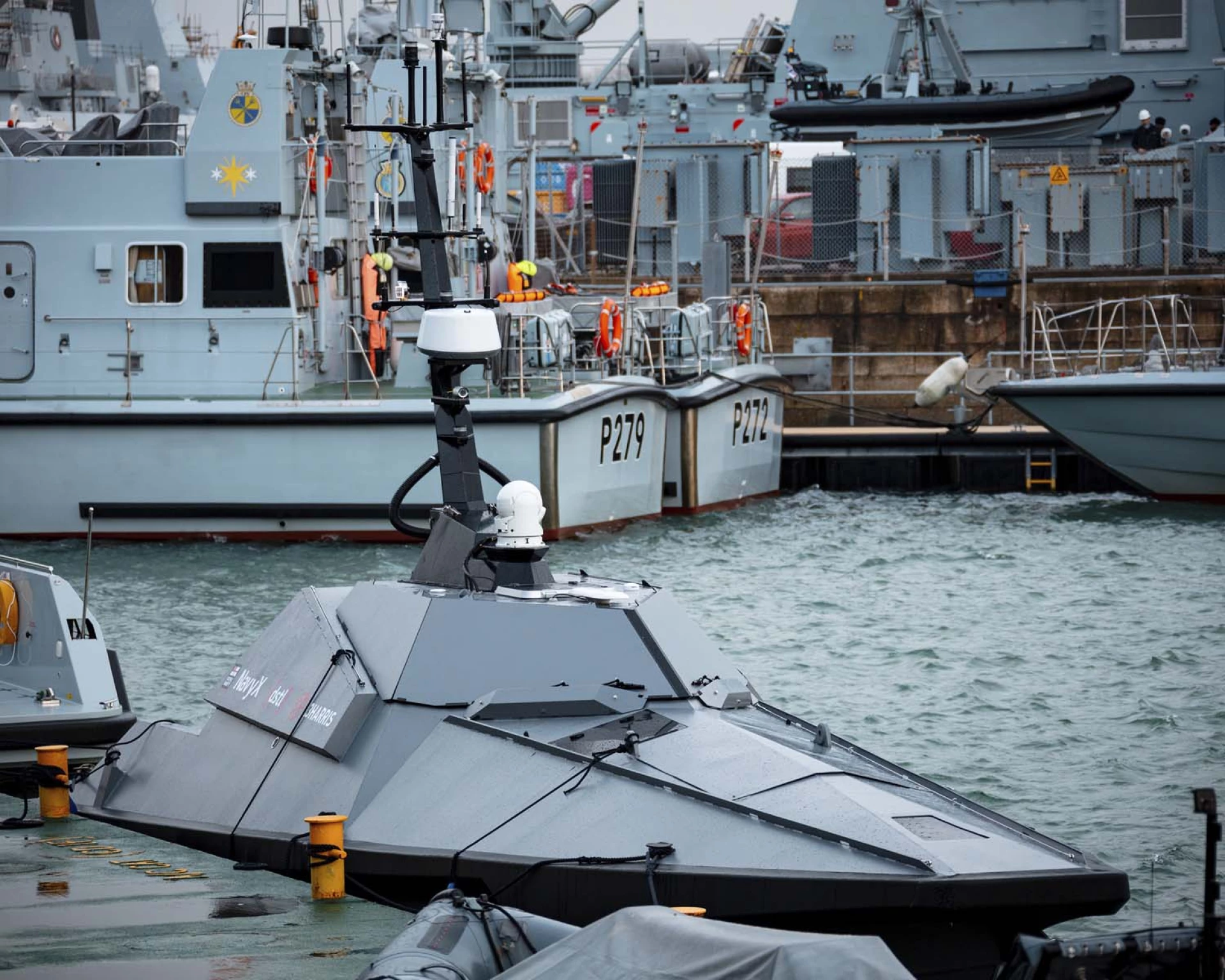 Royal Navy takes delivery of new robotic Madfox boat