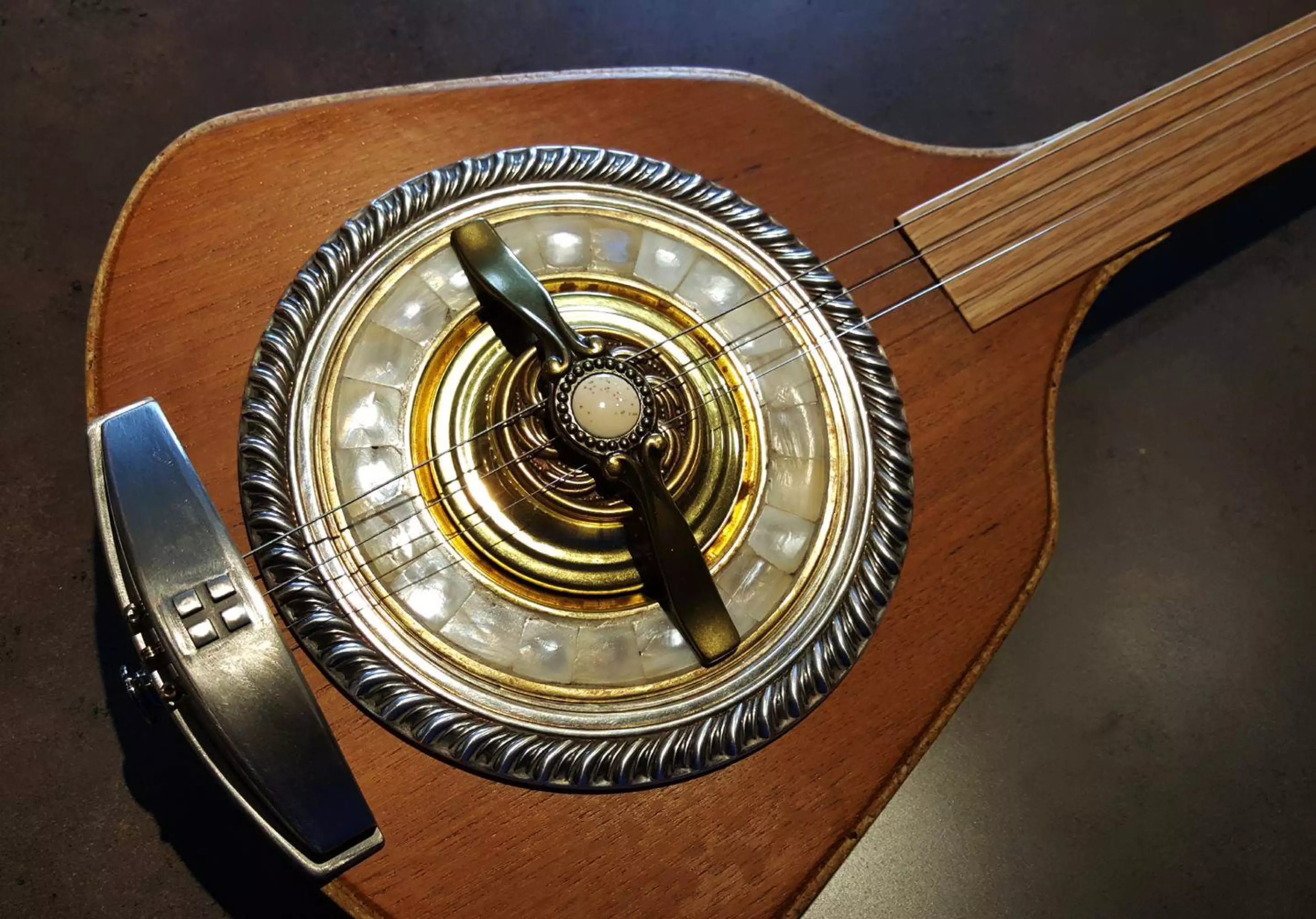 Turning junk into funk: Guitars made from things found around the home