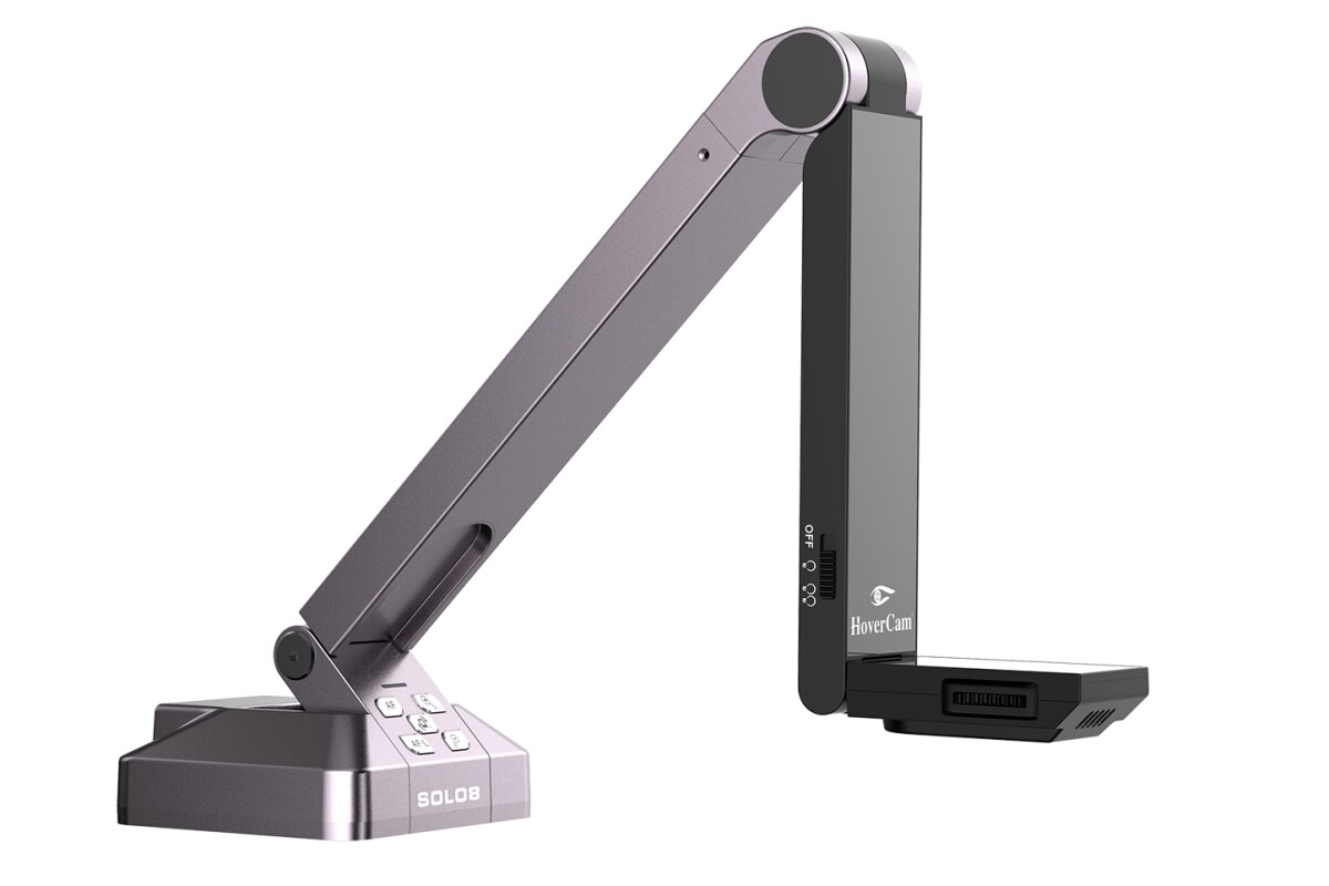 HoverCam Solo 8: The world’s first 4K, USB 3.0 document camera