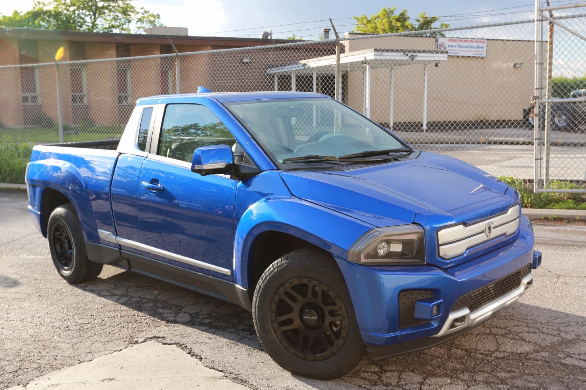 All-electric Bison rethinks the pickup truck