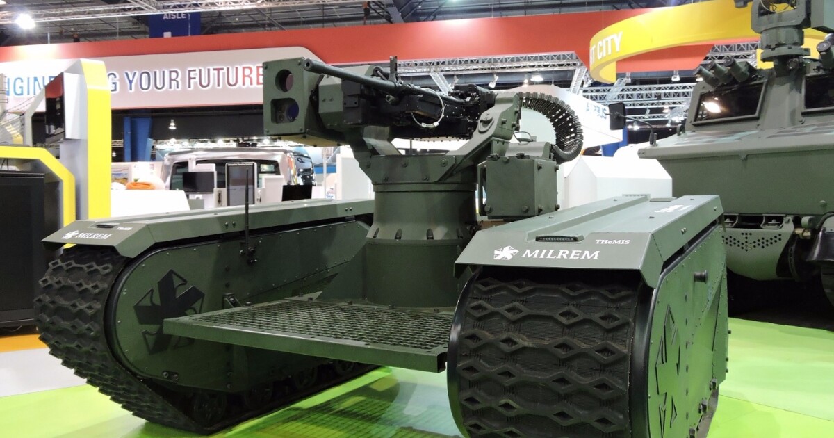 Milrem combat robot brings modular versatility to the battlefield