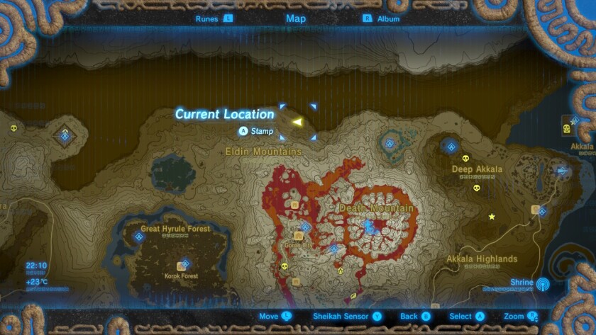 How to complete the Leviathan Bones side quest in Breath of the Wild